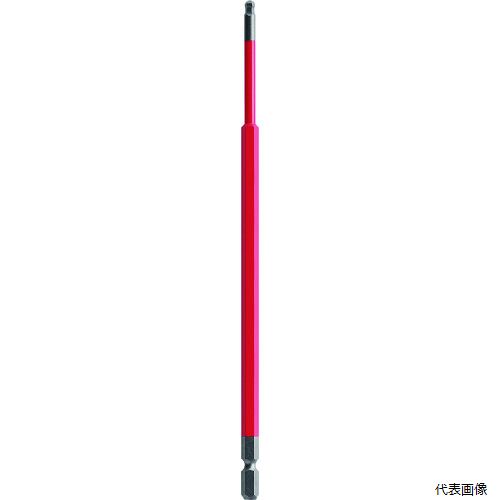 【特長】 ●高精度な刃先加工で、各サイズ最適な傾き角度で、滑らかな回転と理想的なトルク伝達を実現しています。 ●先端は視認性が良く、ねじ合わせがしやすく、また後端は電動ドライバーのアンビルに影響を及ぼさないよう非塗装にしてあります。 ●強靭...