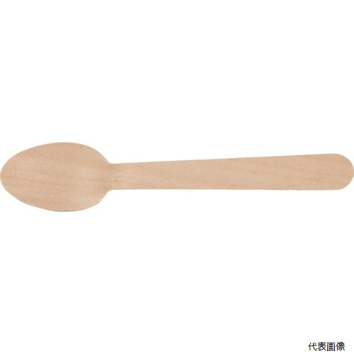 【特長】 ●木製スプーンのため軽く、ちょっと使いのサジとして使用可能です。 ●使い捨て用のサジとして、汚れやすい物をすくった後の洗浄などをしなくて済みます。 ●全長(mm)：140 ●すくい部幅(mm)：28 ●長さ(mm)：43 ●ヘラ幅...