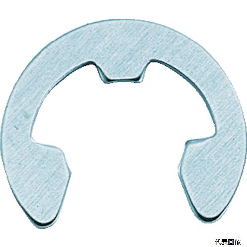 【特長】 ●軸が軸方向に抜けないようにするための止め輪です。 ●溝加工をした軸に、ラジアル方向から装着することが可能です。 【用途】 ●抜け止めとして。 【仕様】 ●呼び径：E-6.0 ●止め輪(mm)t：0.8 ●止め輪(mm)D：12 ...