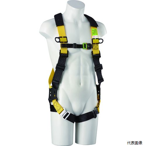 【特長】 ●ソフトなベルトと肩パッドを装備しています。 ●両腿にワンタッチバックルを採用した「EasyHarnessNeo」の上位モデルです。 【用途】 ●建設、土木、造船、橋梁、鉱山、工場、プラントなどに。 【仕様】 ●サイズ：L ●色：...