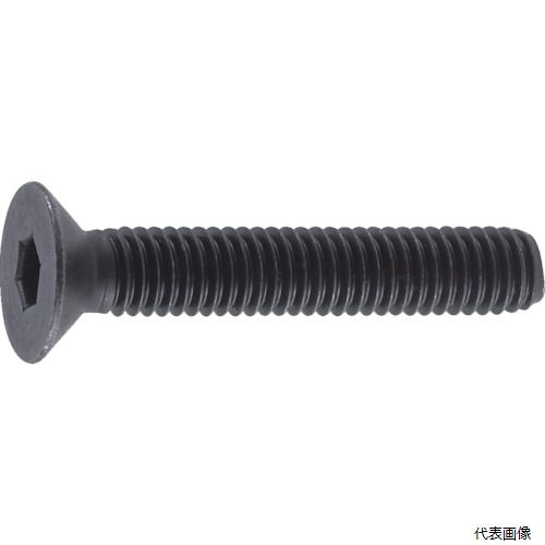 【特長】 ●SCM材を使用し、高い強度があります。 【仕様】 ●寸法(mm)d：M3 ●寸法(mm)L：6 ●ねじピッチ(mm)：0.5 ●タイプ(全ねじ/半ねじ)：全ねじ ●強度区分：10.9 ●表面処理：黒染め（四三酸化鉄被膜） ●パッ...