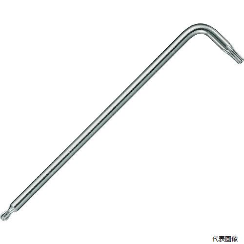 【特長】 ●狭い箇所に有効なボール形状のトルクス［［R上］］レンチです。 ●ねじれ、折れに強いEX剛金を使用しています。 ●傾き角度は最大25°（設計値）です。 ●斜めから早回しが可能なため、自動車整備作業などに最適です。 ●ベッセルは米国...