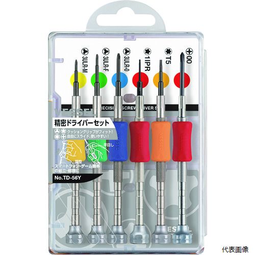 【特長】 ●超極小ネジ用の精密ドライバーと3枚羽溝の精密ドライバーが入ったセットです。 ●3ULRタイプは3つのウィング形状をしており、トルク伝達に優れ、カムアウトを防止します。 ●オーエスジーシステムプロダクツ株式会社から正式ライセンスを...