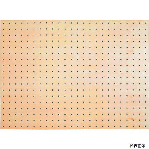 【特長】 ●表側に「手あか防止」の塗装済みです。 ●色柄の違いなど天然素材ならではの風合いがあります。 ●工具などの整理・整頓のラックが作れます。 【仕様】 ●高さ(mm)：600 ●厚さ(mm)：5.5 ●横(mm)：450 ●穴径(mm...