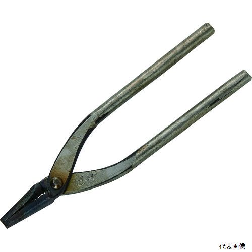 【特長】 ●針金などの細工作業に最適です。 【仕様】 ●全長(mm)：215 ●先端形状：丸型 ●口先厚さ(mm)：4 ●働き(mm)：43 ●口幅(mm)：5 【材質／仕上】 ●炭素鋼（S45C） 【入数】 ●1丁 他のサイズはこちら 在...