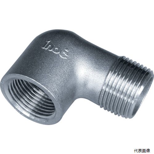 【用途】 ●水・油・ガス用。 【仕様】 ●呼び径A：8 ●呼び径B：1/4 ●L(mm)：19 ●H(mm)：30 ●呼び径(mm)：13.80 ●最高使用圧力：常温2.0MPa ●使用温度範囲：-20〜220℃ 【材質／仕上】 ●ステンレ...