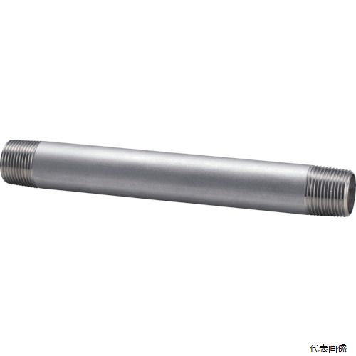 【用途】 ●水・油・ガス用。 【仕様】 ●呼び径A：15 ●呼び径B：1/2 ●L(mm)：150 ●最高使用圧力：常温1.0MPa ●使用温度範囲：-20〜220℃ 【材質／仕上】 ●ステンレス（SUS304） 【入数】 ●1個 他のサイ...