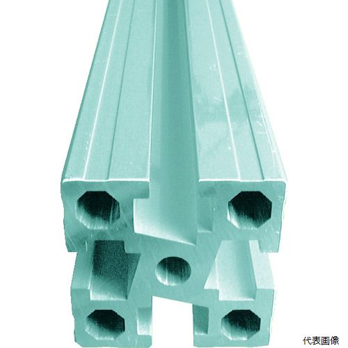 【特長】 ●美しく軽量で堅牢。スピーディーに組立自在です。 【用途】 ●軽荷重用の構造物、マシンの安全カバーに。 ●防音カバーに。 ●マシン液晶洗浄装置などのフレーム。 【仕様】 ●幅(mm)：20 ●高さ(mm)：20 ●長さ(mm)：3...