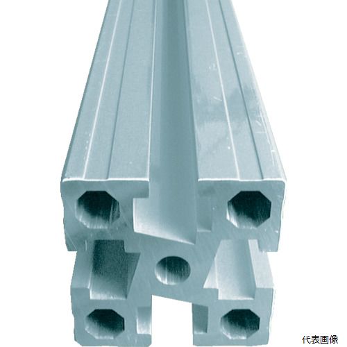 【特長】 ●美しく軽量で堅牢。スピーディーに組立自在です。 【用途】 ●軽荷重用の構造物、マシンの安全カバーに。 ●防音カバーに。 ●マシン液晶洗浄装置などのフレーム。 【仕様】 ●幅(mm)：20 ●高さ(mm)：20 ●長さ(mm)：9...