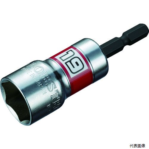 【特長】 ●18Vインパクト対応です。 ●ボルト・ナットの角を確実にとらえ、面接触で角を傷めません。 ●基本的な形状の電ドルソケットです。 ●ソケット部の六角穴に六角軸を圧入することで、ねじれ・折れに強く、トルク伝達効率が高いです。 ●ショ...