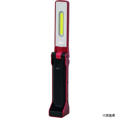 【特長】 ●COBLED搭載で広範囲を均一に照射可能です。 ●トップライト搭載で狭い隙間を照らすのに便利です。 ●蓄光スイッチで暗闇でも操作可能です。 ●背面フック搭載でいろいろな場所に吊るせます。 ●アルミフレーム採用で本体を保護します。...