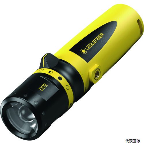 【特長】 ●フォーカス機能付です。 ●ロータリースイッチで操作性抜群です。 ●レッドレンザー防爆ヘッドライトに使用可能です。 ●ゾーン1/21の本格的な危険場所でも安全に使用できるよう設計されたライトです。 【仕様】 ●明るさ(lm)：22...