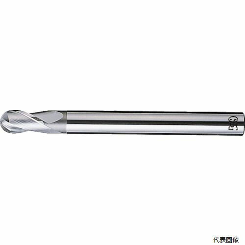 【特長】 ●2刃ボールエンドミルです。 【用途】 ●被削材、炭素鋼・合金鋼・工具鋼、プリハードン鋼・焼き入れ鋼、ステンレス鋼、鋳鉄、銅・アルミ合金・チタン汎用。 【仕様】 ●刃数ZEFP(枚)：2 ●ボール半径RE(mm)：16 ●最大切込...