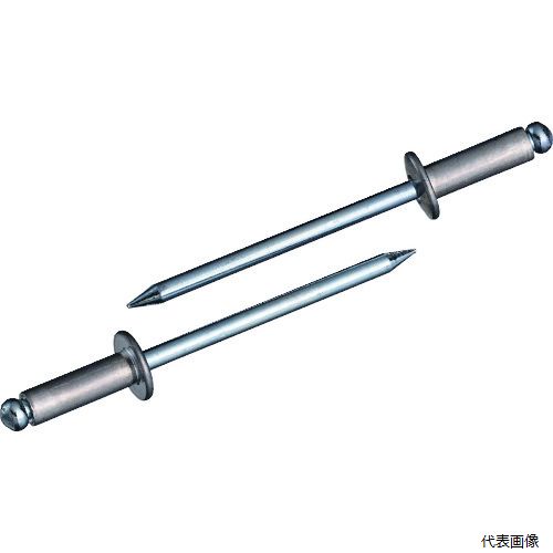 【特長】 ●必要な仕事に無駄なく使える少量サイズです。 ●片側から複数の母材をワン・アクションで締結できます。 【用途】 ●マンドレルとボディが最もポピュラーな材質の組み合わせのブラインドリベットです ●必要な仕事に無駄なく使える少量サイズ...
