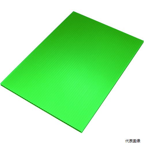【特長】 ●高剛性・高衝撃に優れています。 【用途】 ●段ボールやベニヤ板の代替に。 【仕様】 ●色：ライトグリーン ●幅(m)：0.303 ●長さ(m)：0.303 ●厚さ(mm)：3 【材質／仕上】 ●ポリプロピレン（PP） 【入数】 ...