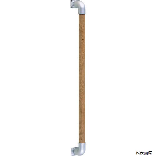 【特長】 ●握りやすい35mm径の抗菌仕上げの手すりです。 ●簡単に取り付け可能です。 【用途】 ●玄関や廊下等に。屋内用。 【仕様】 ●全長(mm)：671 ●高さ(mm)：75 ●厚さ(mm)：35 ●径(mm)：35 ●色：シルバーラ...