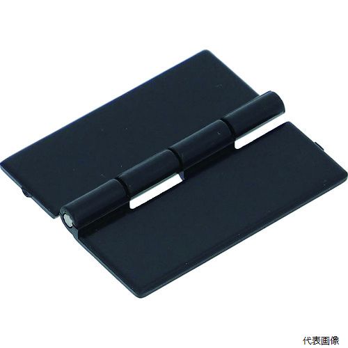 【特長】 ●接着剤で取り付け可能な蝶番です。 ●左右兼用ABS樹脂製蝶番です。 【仕様】 ●幅(mm)：20 ●厚さ(mm)：1.5 ●取付方法：接着剤(別売) ●色：黒 ●長さ(mm)：30 【材質／仕上】 ●本体：ABS樹脂 ●芯棒：鋼...