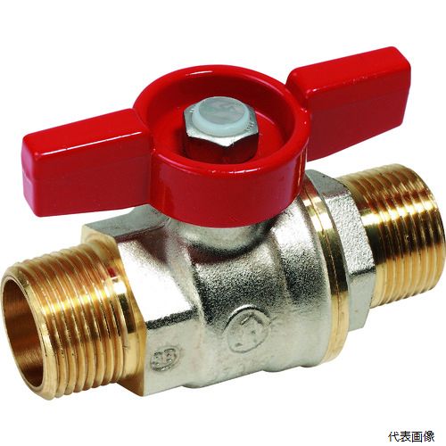 【用途】 ●蒸気、冷・温水の設備配管用。 【仕様】 ●呼び径A：20 ●呼び径B：3/4 ●全長(mm)：82 ●高さ(mm)：43 ●ハンドル長D(mm)：73 ●最高許容圧力(MPa)：4.2 ●使用温度範囲(℃)：-20〜185 【材...
