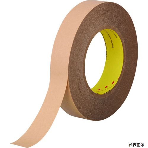 【特長】 ●基材のない粘着剤だけでできた両面テープです。 ●糊面に格子状の溝（MicroChannel）があり、溝に沿って気泡が抜けるので、広い面積や複雑な面へ空気を巻き込まずに貼ることができます。 ●基材がないため薄型化が容易で、耐熱用、...
