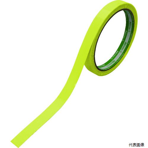 【特長】 ●蛍光と蓄光の二つの機能をあわせ持ったテープです。 ●明るい場所では鮮やかに、暗闇では発光します。 ●蓄光機能はJCクラスです。 【用途】 ●工場・倉庫などの屋内のあらゆる注意喚起、停電時の誘導に。 【仕様】 ●色：レモンイエロー...
