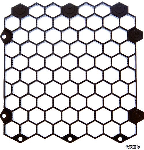 【特長】 ●水はけがよく、広さに合わせて簡単に組み立てができます。 ●靴の裏の泥落としに最適です。 ●防炎・抗菌商品となっており、湿気が多い場所のマットとして最適な商品です。 ●抗菌製品技術評議会登録商品です。（登録番号JP0122258X...