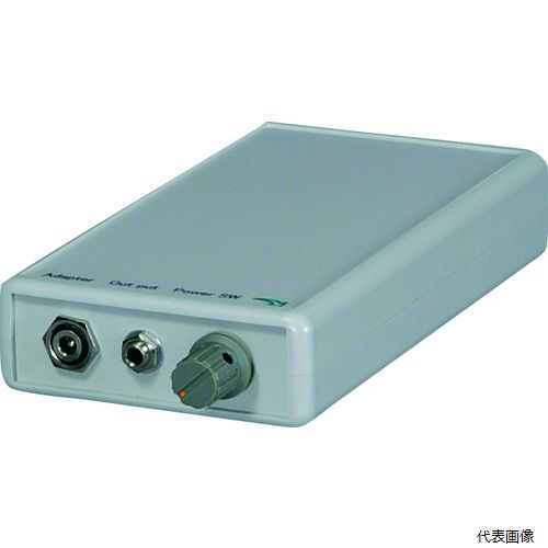 【特長】 ●本体のボリュームで調光できます。 ●適合機種：TLWC1、TLLC1、TLWC5、TLLC5 ●品名：工作顕微鏡用照明具電源 ●厚さ(mm)：27 ●幅(mm)：77 ●奥行(mm)：140 【セット内容／付属品】 ●専用ACア...