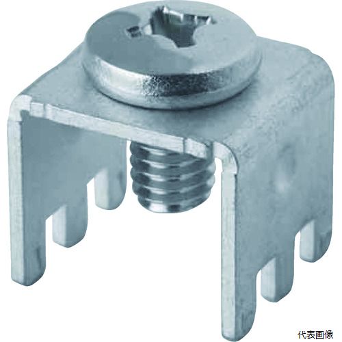 【特長】 ●車載、空調、新エネルギー関係を中心に幅広く使用される基板端子です。 【仕様】 ●定格：130A ●ビスサイズ：M6 ●幅(mm)：15.7 ●高さ(mm)：15.2 ●長さ(mm)：17.5 【材質／仕上】 ●基板端子：黄銅（C...