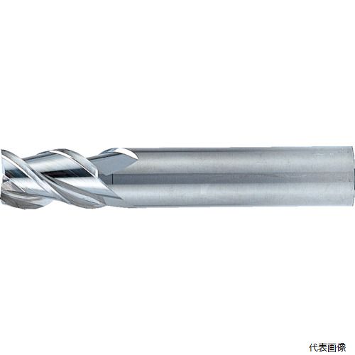 【特長】 ●びびり現象を抑制し、切削領域が拡大しました。 ●切れ味に優れ、高精度加工ができます。 ●アルミ合金、非鉄金属加工に最適な刃先形状を採用しビビリを抑制しています。 ●2枚刃タイプの1.5倍の加工能率です。 ●あえて短い刃長を採用し...