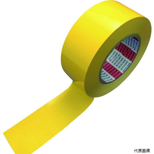 【特長】 ●はく離紙がなくテープ表面に汚れが付きにくいコーティング加工をしています。 ●鉛やPVCを使わず、環境にやさしいテープです。 ●有機溶剤を含まない粘着剤を使用しています。 【用途】 ●屋内用。 ●工場や病院、倉庫などの構内区画ライ...