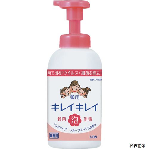 【特長】 ●泡で出るタイプの薬用ハンドソープです。 ●殺菌成分配合です。 ●殺菌成分が手にとどまる、殺菌ベール処方。 ●きめ細かで、たっぷりとした泡で出るので、泡立てが苦手なお子様からご年配まで、簡単に手洗いができます。 ●泡切れがよく「す...