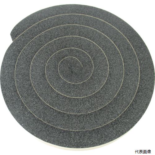 【特長】 ●汎用ゴムの中で最も耐久性・耐候性に優れたEPDM発泡体に粘着シートをつけた高機能シール材なので、長期にわたって安定した効果を発揮します。 【用途】 ●エアコン・空気清浄機の防水・気密・防音・断熱に。 【仕様】 ●色：ブラック ●...