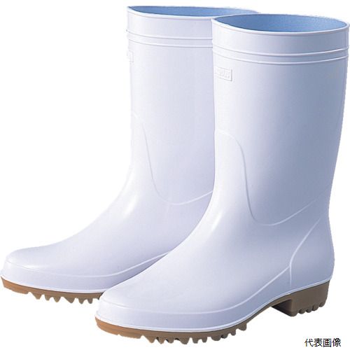 【特長】 ●機能性を優先し、耐油性に優れます。 ●靴底は滑りにくい材質で、さらに彫刻仕様です。 【用途】 ●飲食関係の厨房・水産作業・一般の水回り作業用長靴。 【仕様】 ●寸法(cm)：28.0 ●足幅サイズ：EEE ●靴丈(cm)：29....