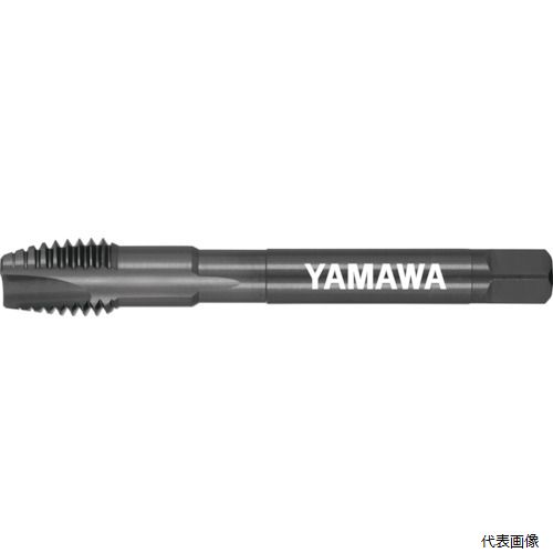 【特長】 ●ねじ部の長さが短いので摩擦抵抗が小さく、かつ切削油剤の供給が良くなり、呼び径の2.5倍以上の深めのねじ加工に効果があるポイントタップです。 【用途】 ●通り穴加工用。 ●被削材：低炭素鋼、中炭素鋼、高炭素鋼、合金鋼に。 【仕様】...