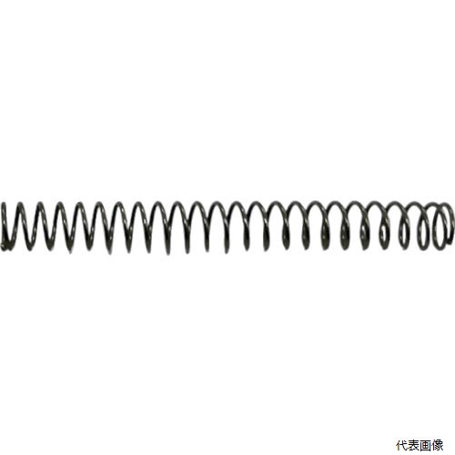 【特長】 ●コイル状に巻かれたバネです。 【用途】 ●機械の部品などに。 【仕様】 ●線径d(mm)：0.8 ●長さL(mm)：70 ●ばね定数(N・mm/deg)：0.43 ●外径D(mm)：8 ●自由高さL(mm)：70 【材質／仕上】...