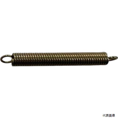 【特長】 ●引張り方向に荷重を受ける用途に用いられるため、両端部がフック形状になっています。 【仕様】 ●線径d(mm)：2.0 ●外径D(mm)：12 ●自由高さL(mm)：104 ●許容荷重(N)：106.2 【材質／仕上】 ●クロメー...