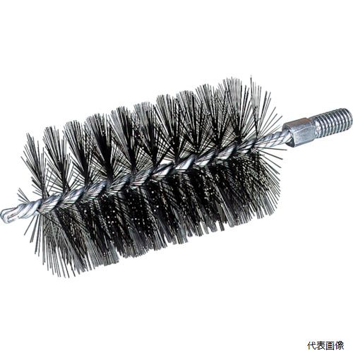 【特長】 ●スパイラル型ブラシは、煙突掃除用ブラシなどにみられる様な針金を芯線にしてそれをねじることにより、線材を固定しているブラシです。 ●パイプ内径、ねじ孔の内面など、普通のブラシでは届きにくい場所のクリーニング、バリ取り、その他のスケ...
