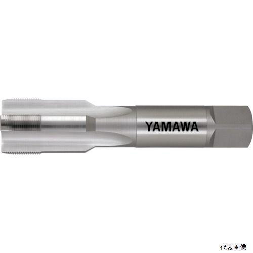 【特長】 ●自転車ねじ(一般用)用のタップです。 【用途】 ●被削材：低炭素鋼、中炭素鋼に。 【仕様】 ●先端：中 ●呼び寸法：BC1-7/16 ●ねじ長さ(mm)：26 ●全長(mm)：165 ●シャンク径(mm)：30 ●シャンク四角部...