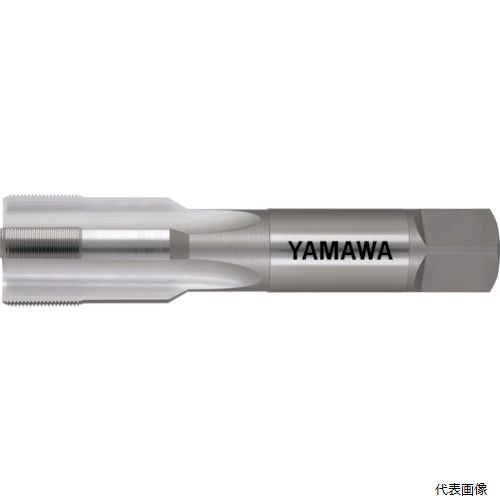 【特長】 ●自転車ねじ(一般用)用のタップです。 【用途】 ●被削材：低炭素鋼、中炭素鋼に。 【仕様】 ●先端：上 ●呼び寸法：BC1-7/16 ●ねじ長さ(mm)：26 ●全長(mm)：165 ●シャンク径(mm)：30 ●シャンク四角部...