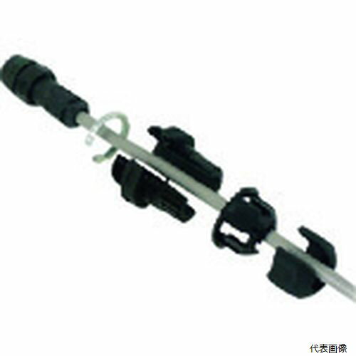 【特長】 ●分割構造で、コネクタ付きケーブルを簡単施工できます。 ●防水です。 【用途】 ●防水型ケーブルクランプセパレート 【仕様】 ●色：黒 ●適合電線径(mm)：φ6〜φ10 ●取付ねじ：CTG16 ●適合板厚(mm)：4mm以下 ●...