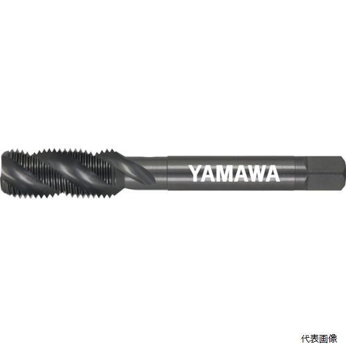 【特長】 ●ねじ部の表面に溶着防止の酸化処理を施した止り穴加工用スパイラルタップです。 ●低炭素鋼等柔らかく溶着し易いスチール材のねじ加工に適しています。 【用途】 ●止り穴加工用。 ●被削材：低炭素鋼、中炭素鋼、高炭素鋼に。 【仕様】 ●...