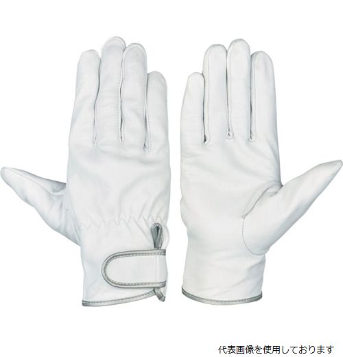 【特長】 ●袖口マジックタイプでホールド感があります。 ●しなやかで耐久性に優れています。 【用途】 ●建設、土木、電工、気化器、運送、造園など幅広い用途に。 【仕様】 ●色：白 ●サイズ：M ●全長(cm)：22.0 ●手のひら周り(cm...