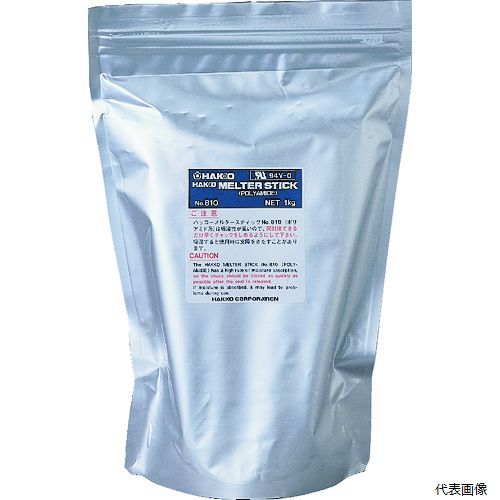 【特長】 ●接着性のよいホットメルトタイプです。 【仕様】 ●色：黄褐色 ●径(mm)：11.5 ●長さ(mm)：220 ●軟化点(℃)：152 ●適合ガン：804-1 ●ガンタイプ ●1液性 【材質／仕上】 ●主成分：ポリアミド系 【入数...