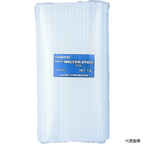 【特長】 ●接着性のよいホットメルトタイプです。 【仕様】 ●色：乳白色 ●径(mm)：11.5 ●長さ(mm)：220 ●軟化点(℃)：87 ●適合ガン：804-1 ●ガンタイプ ●1液性 【材質／仕上】 ●主成分：ポリアミド系 【入数】...