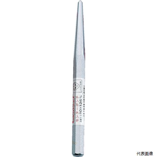 【特長】 ●高周波熱処理で、非常に硬く耐久性があります。 ●センター打ちや円筒形状、異形物への正確な穴あけ加工の必需品です。 【仕様】 ●全長(mm)：125 ●幅(mm)：9.52 ●先端径(mm)：4 ●八角軸タイプ 【材質／仕上】 ●...