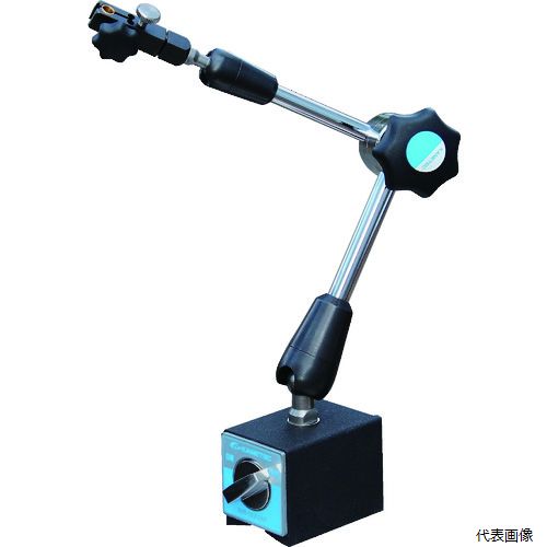【特長】 ●強力なマグネットと、堅固なクランプメカにより、安定した精度の高い計測作業が可能です。 ●多様な姿勢をダイヤルひとつの締め付けにより、一気にすべてをロックでき、安定した固定力が得られます。 ●メンテナンスが不要です。 ●アーム部は...
