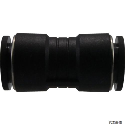 【仕様】 ●適合チューブ外径D(mm)：16×16 ●流体温度(℃)：-5〜60(空気)、5〜40(水) ●使用流体：空気、水 ●使用圧力：1MPa(空気)、0.3MPa(水) ●流体温度：-5〜60℃(空気)、5〜40℃(水) 【材質／仕...