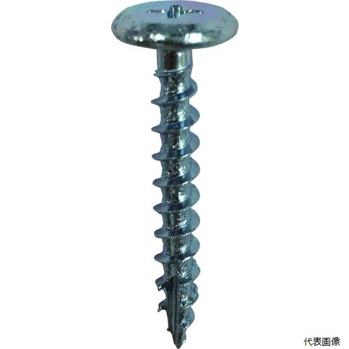 【特長】 ●大きな頭でガッチリ固定します。 ●足割加工を施しているため、木材に対して負担を軽減します。 ●(長さ13・17mmは空回り防止のため、足割レス)ねじ部にセレーション加工(ねじ山に切れ目をいれている)を施しているため、ストレスなく...