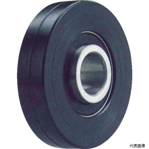 【特長】 ●ベアリングとウレタンゴムを一体化し、はく離を防止しています。 ●静音性と耐久性に優れています。 【用途】 ●各種搬送、エスカレーター、エレベーター、工作機械など。 【仕様】 ●内径(mm)：10 ●外径(mm)：40 ●幅(mm...