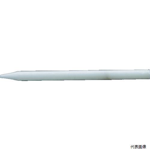 【特長】 ●1200℃まで消えません。 【用途】 ●溶接・溶断のため鉄板などへのケガキ入れ。 ●鉄鋼材の産業資材へのマーキングとして。 【仕様】 ●形状：細丸 ●寸法(mm)：φ5.0×80 【材質／仕上】 ●滑石（かっせき） 【注意】 ●...
