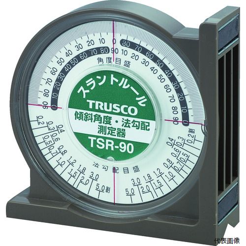 【特長】 ●V溝・強力マグネット付です。 【用途】 ●配管・排水工事・鉄骨構造物などの角度・勾配を必要とする作業全般に。 ●長さ(mm)：95 ●高さ(mm)：95 ●厚さ(mm)：30 ●最小読取値：1° ●測定範囲：90°〜0°〜90°...